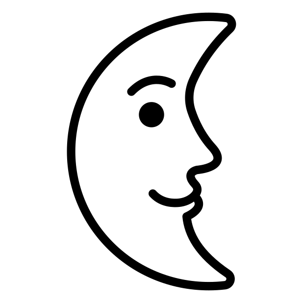 third quarter phase emoji