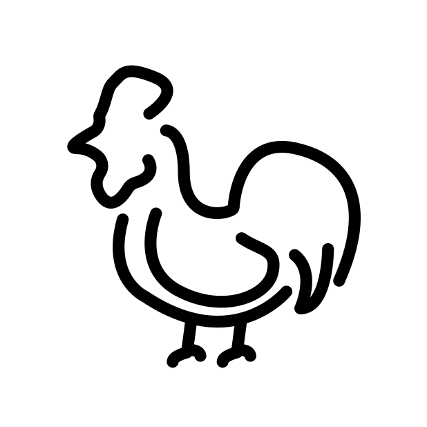 rooster emoji iphone