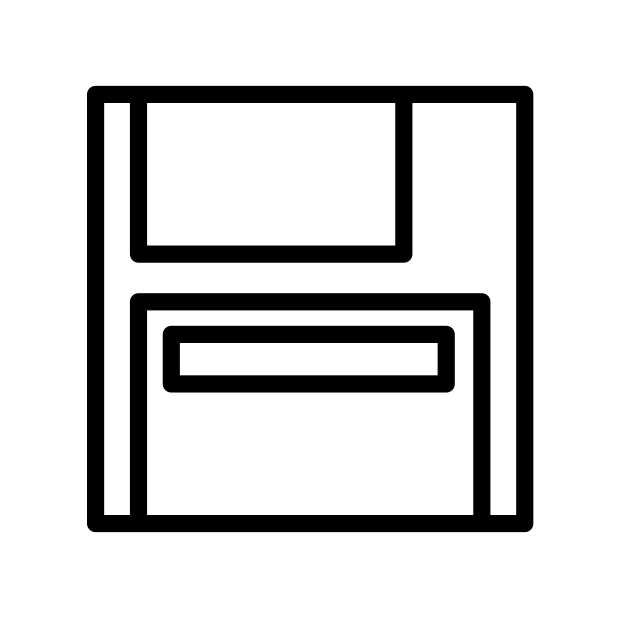 floppy disk icon unicode