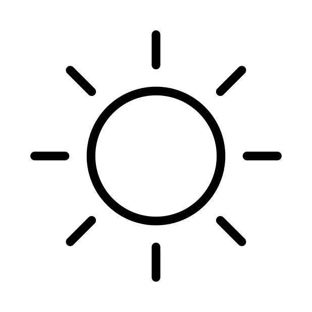 brightness symbol unicode