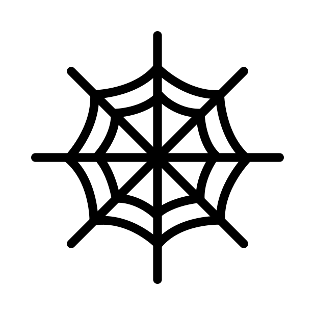 spider web icon copy paste