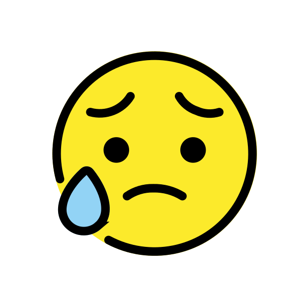 sad face emoticon psychostick