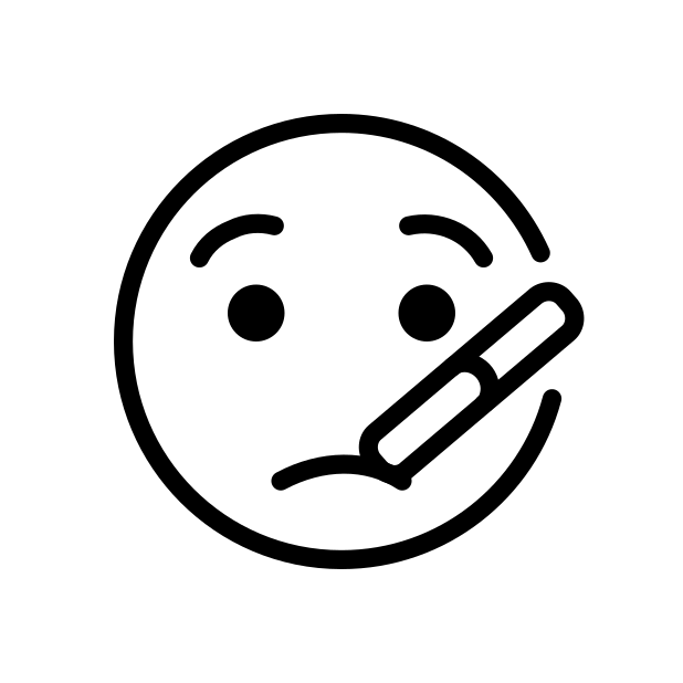 sick face emoji keyboard