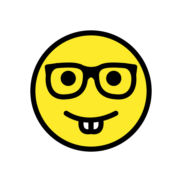 nerd smiley copy