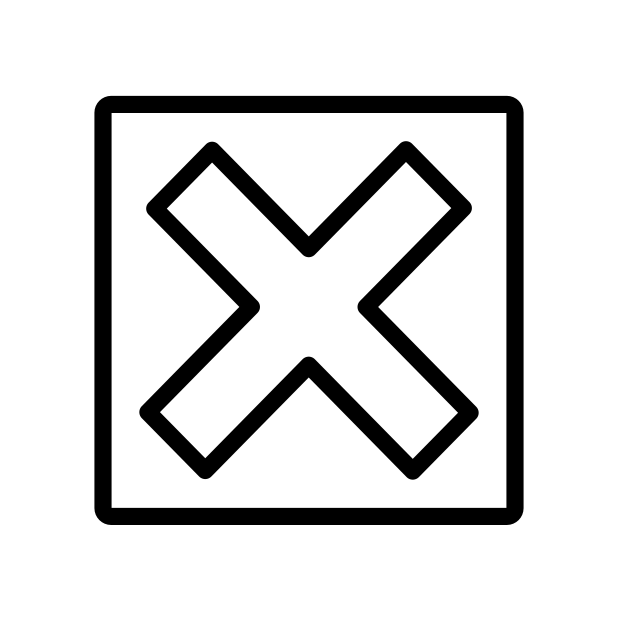 cross mark symbol unicode