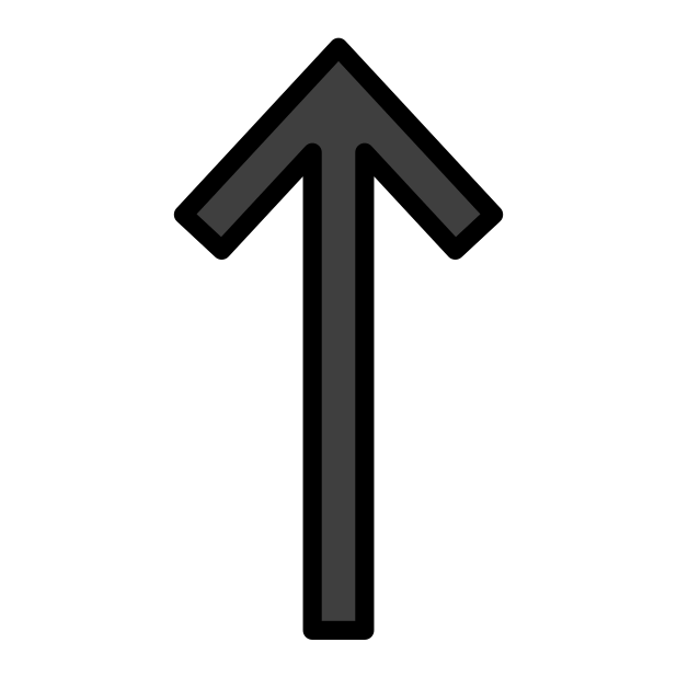 arrow pointing up copy paste