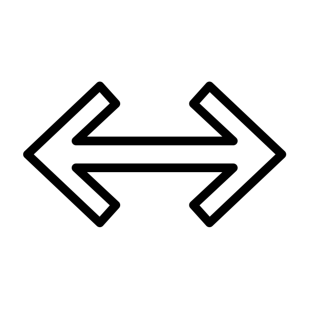 how to type side arrow