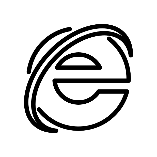 internet logos drawing