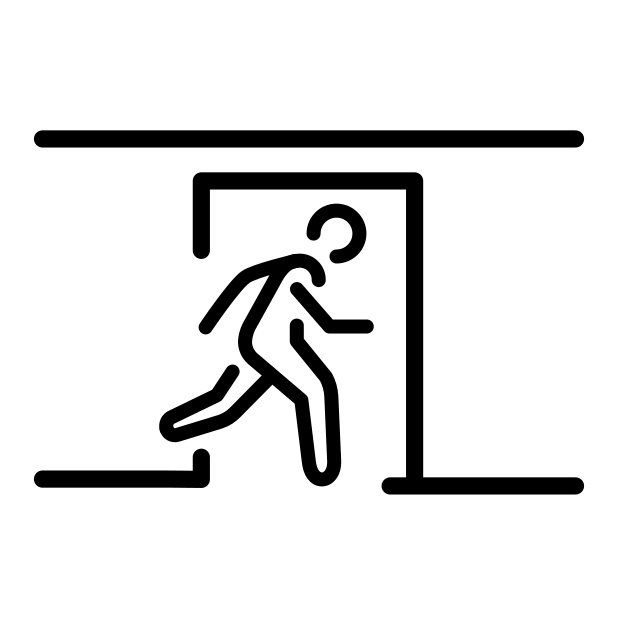 exit symbol unicode
